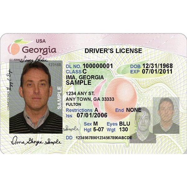 Fake Georgia drivers license, perfect replica get yours now!